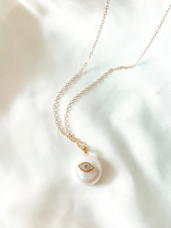 שרשרת פנינה עין הרע - Mon Rêve